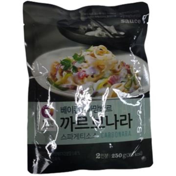 까르보나라스파게티소스 250g 청정원 배민스토어