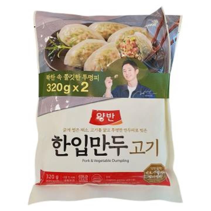 양반한입만두 고기 320gx2입 주 동원fandb 배민스토어