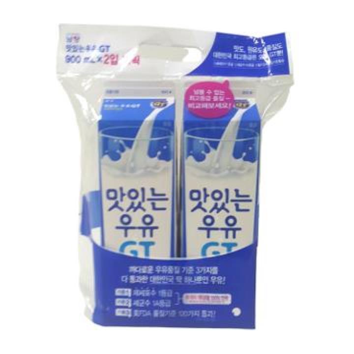맛있는우유GT슈퍼밀크 900MLx2입/남양 | 배민 장보기∙쇼핑