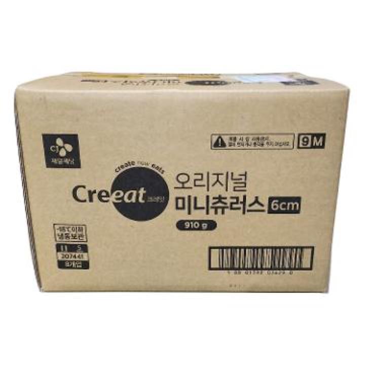 크레잇오리지널미니츄러스(6CM) 910G/씨제이제일제당(주) | 배민스토어