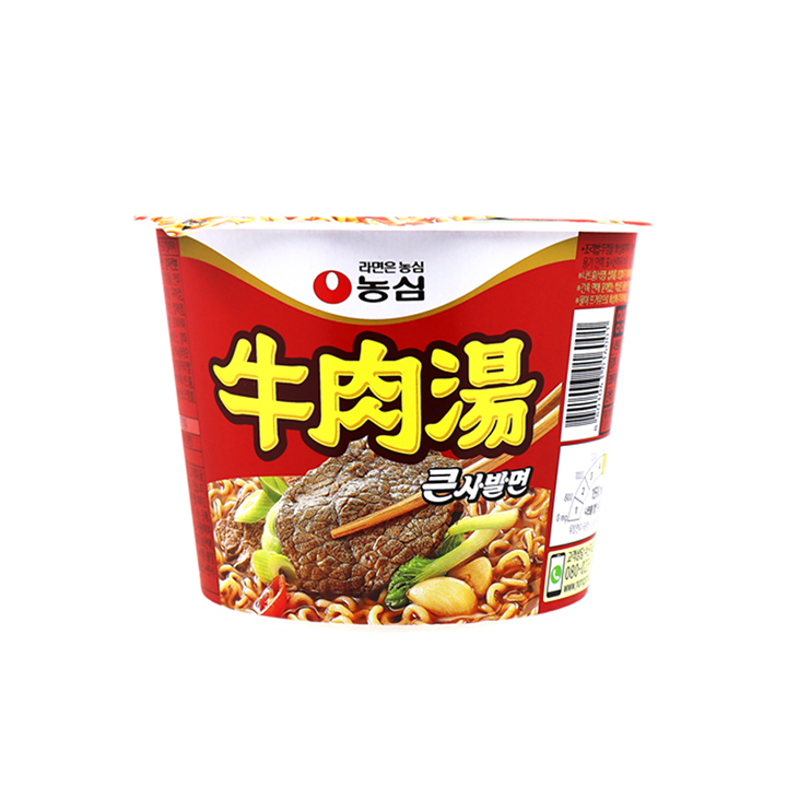 농심 우육탕큰사발115g 배민 장보기∙쇼핑