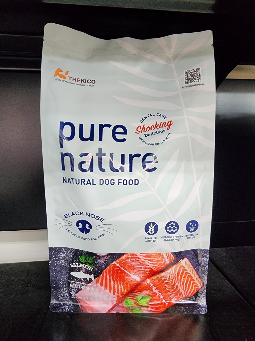 퓨어네이처 연어+감자 1.2kg 200g 6개입 | 배민스토어