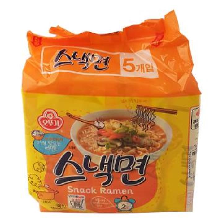 스낵면 108G*5입/오뚜기 | 배민스토어