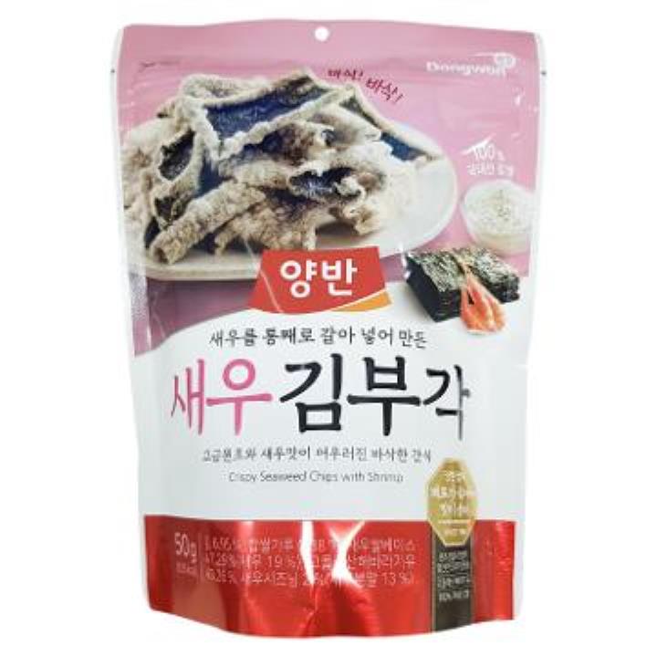 양반새우김부각 50g 주 동원fandb 배민스토어