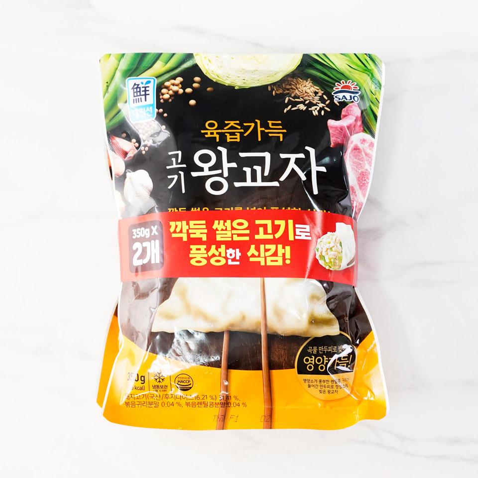 사조대림 육즙가득 고기왕교자 350g*2 | 배민스토어