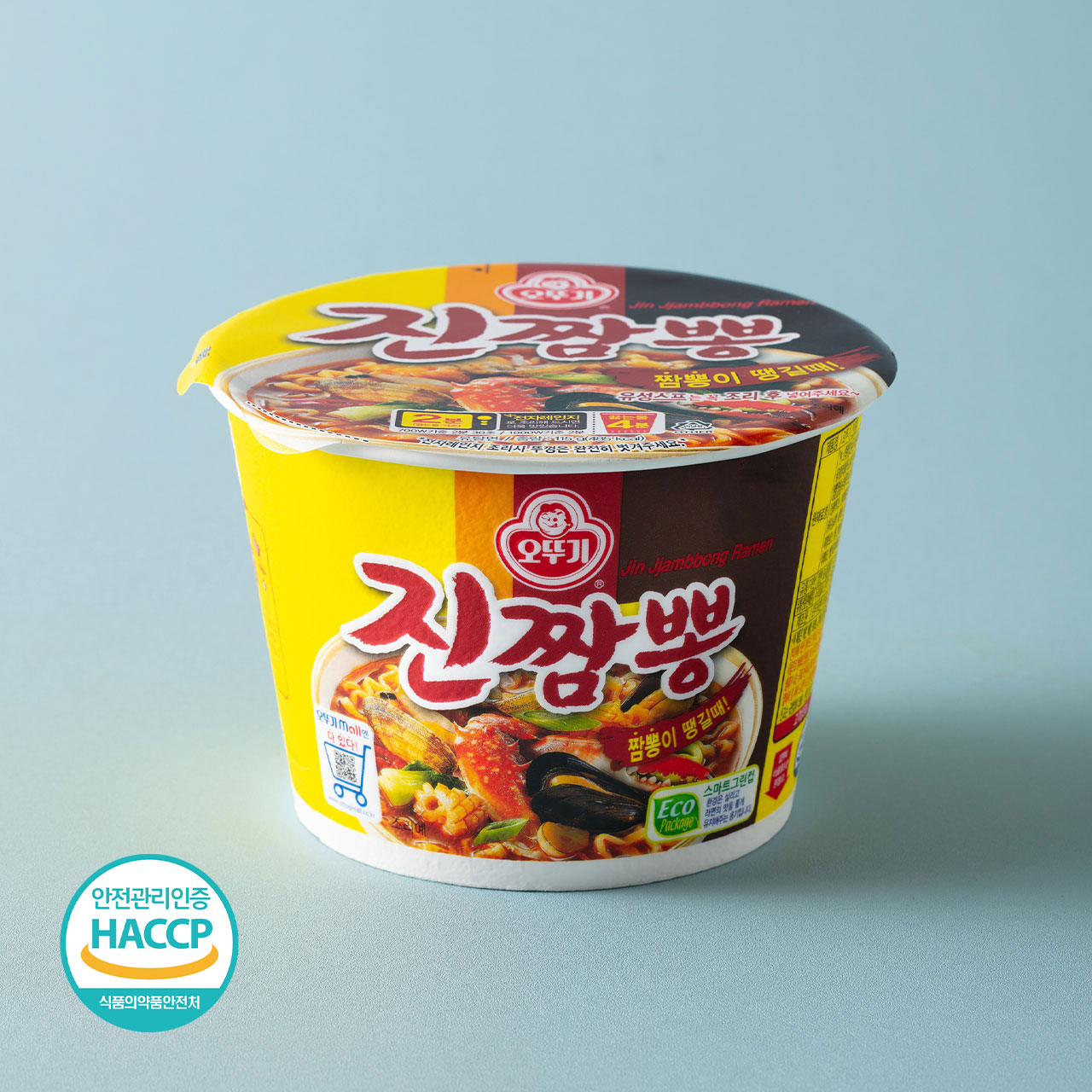 오뚜기 진짬뽕 용기115g 배민스토어