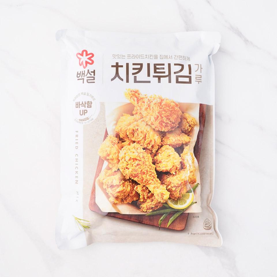 CJ 백설 치킨튀김 가루 1kg | 배민 장보기∙쇼핑