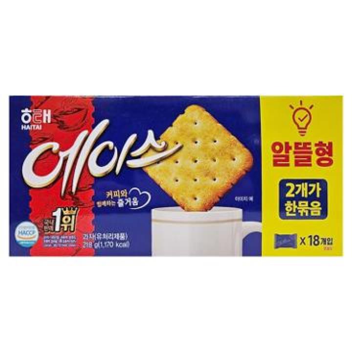 에이스 알뜰형 218gx2입 해태제과식품 주 배민스토어