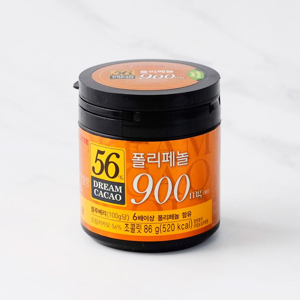 롯데웰푸드 초콜릿 드림카카오 56% 86g | 배민스토어