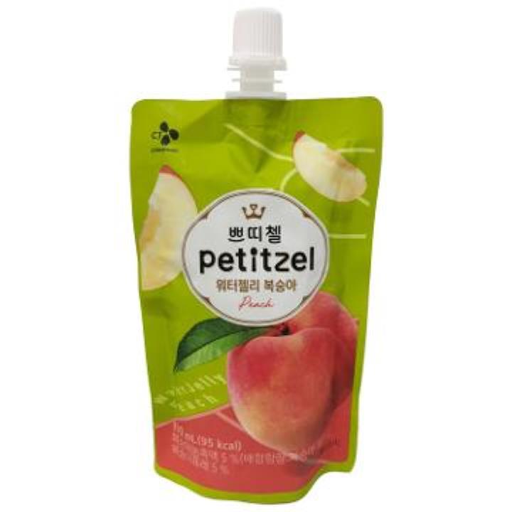 워터젤리(복숭아) 130ML/CJ | 배민스토어