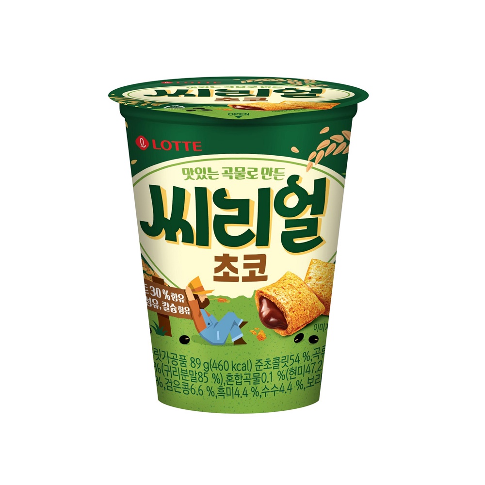 롯데)씨리얼초코컵89g | 배민 장보기∙쇼핑