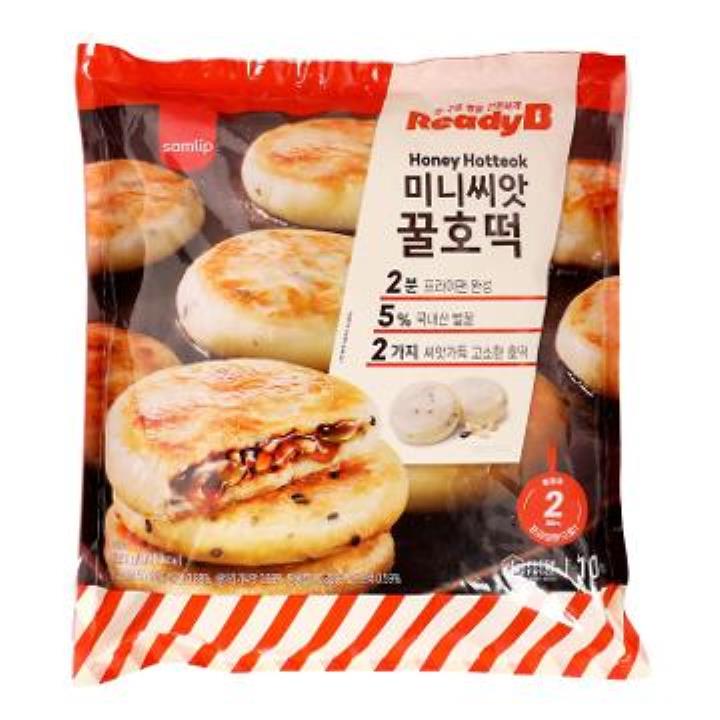 미니씨앗꿀호떡 320g 10입 주 에스피씨삼립 배민 장보기∙쇼핑