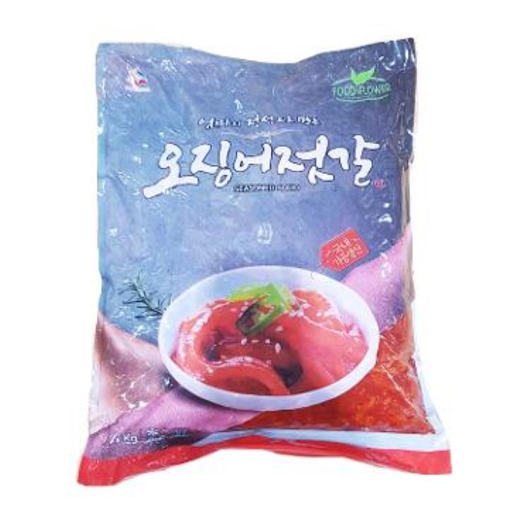 양념오징어젓 4kg 경북식품 배민스토어