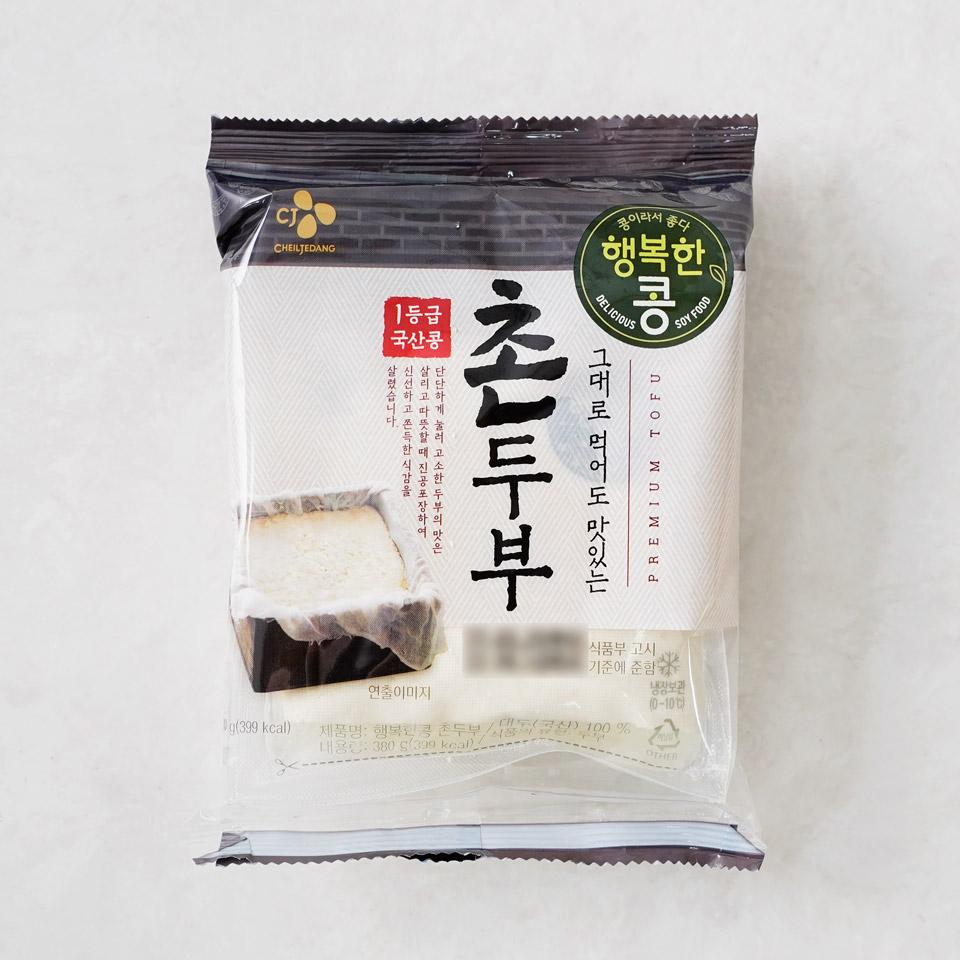 CJ 행복한콩 촌두부 380G | 배민스토어