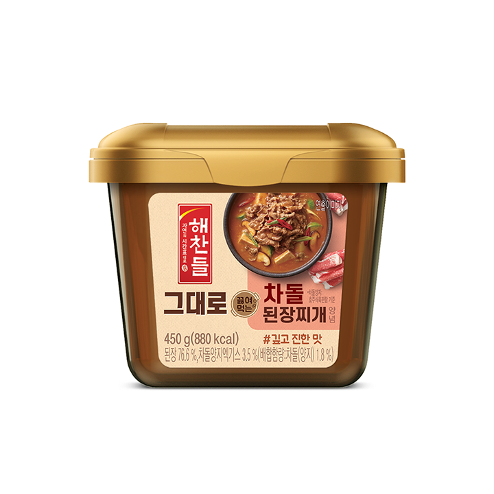해찬들 그대로 된장 차돌 450g 배민 장보기∙쇼핑