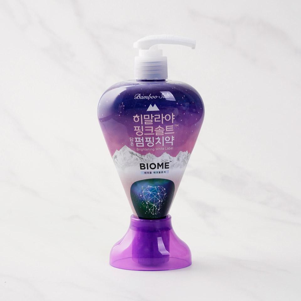 LG 죽염 히핑 바이옴 R펌핑치약 285G | 배민스토어