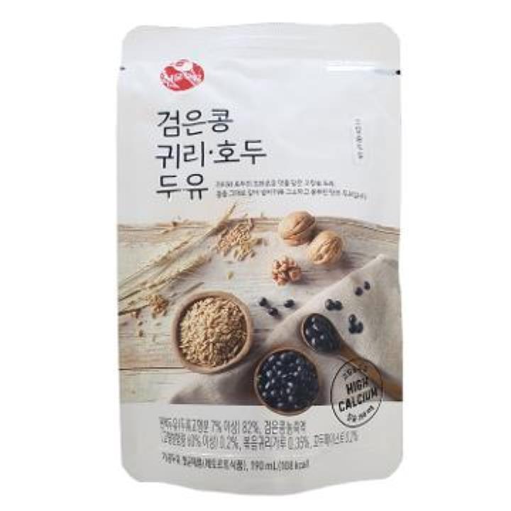 검은콩귀리호두두유 190ml 서울우유 배민 장보기∙쇼핑