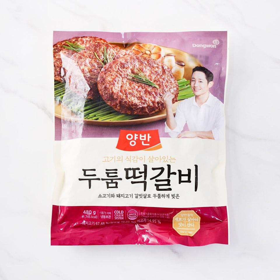 동원 양반 두툼 떡갈비 480g 배민스토어