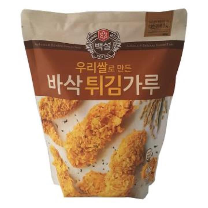 백설바삭튀김가루 1kg 씨제이제일제당 주 배민스토어