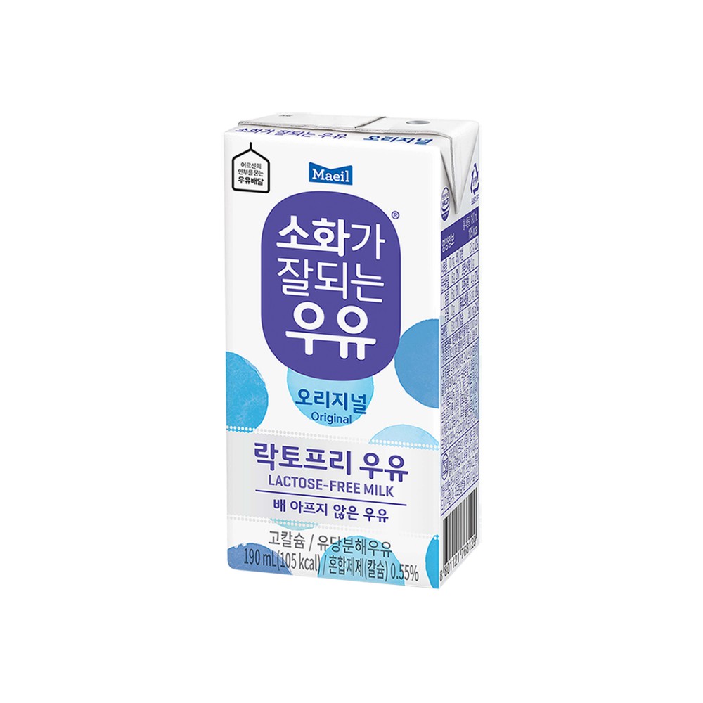 매일)소화잘되는우유190ml | 배민스토어