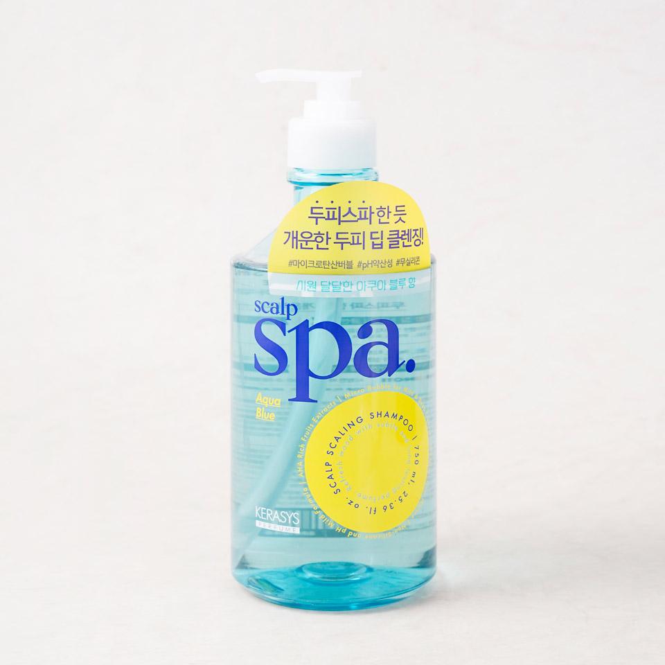 애경 케라시스 두피스파 샴푸 아쿠아블루 750ml 배민스토어