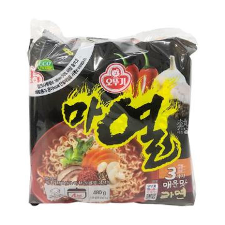 마열라면(멀티) 120Gx4입/(주)오뚜기 | 배민스토어