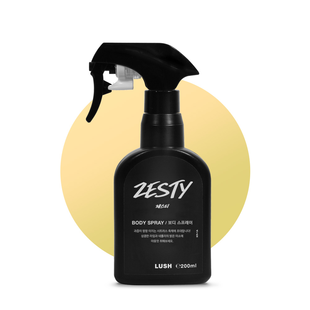 러쉬 제스티 200ml 바디 스프레이 배민 장보기∙쇼핑