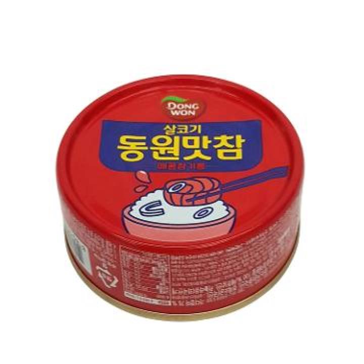 살코기동원맛참 매콤참기름 90g 주 동원f 배민스토어