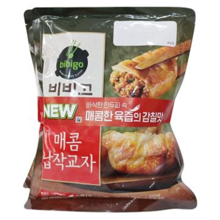 비비고매콤납작교자만두 315gx2입 씨제이제일제당 주 배민스토어