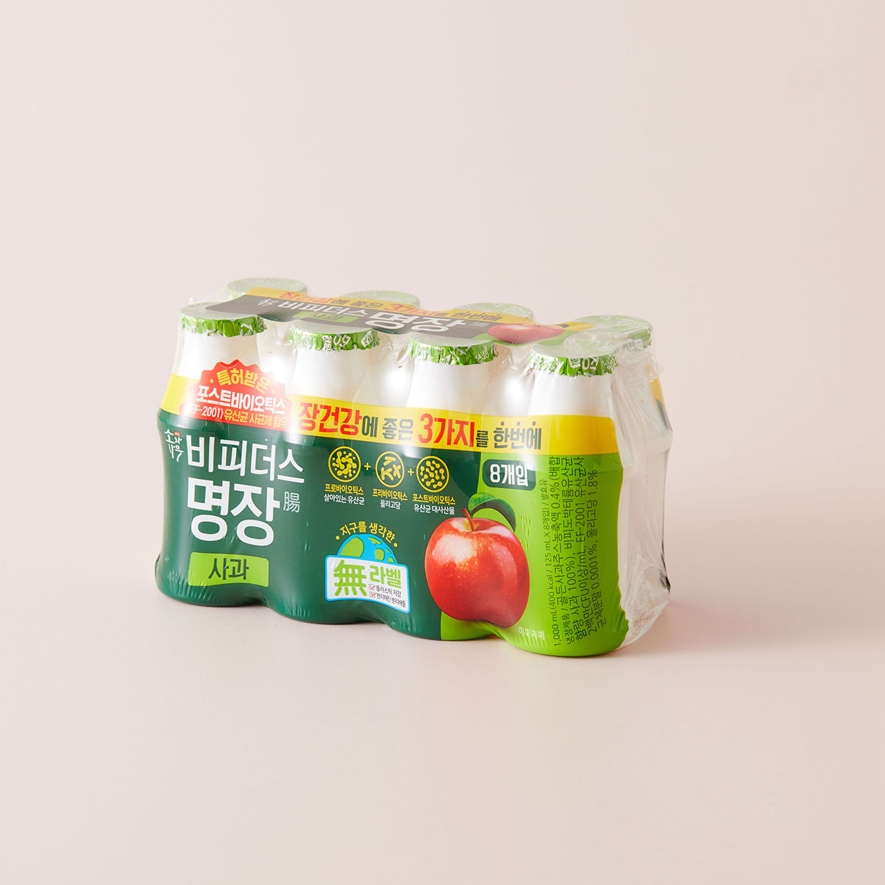 동원)비피더스명장사과140ml*8 | 배민스토어