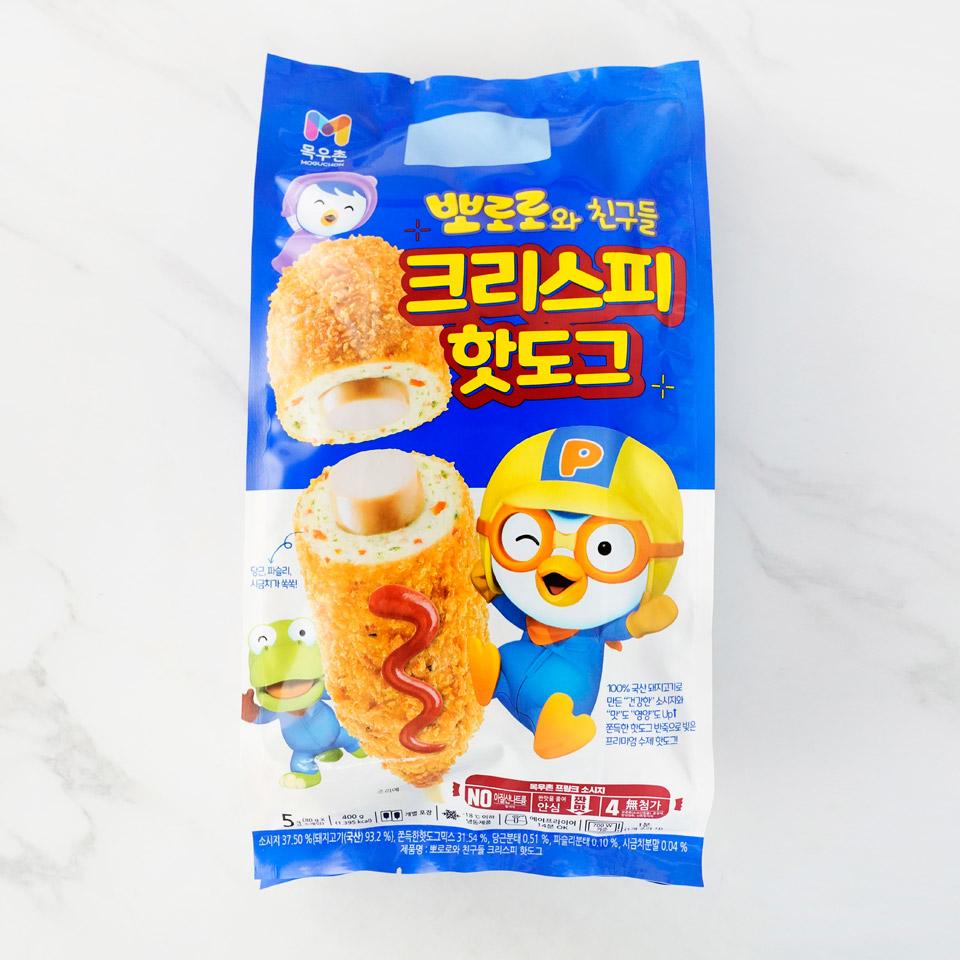 농협 목우촌 뽀로로와 친구들 크리스피 핫도그 400g 배민 장보기∙쇼핑