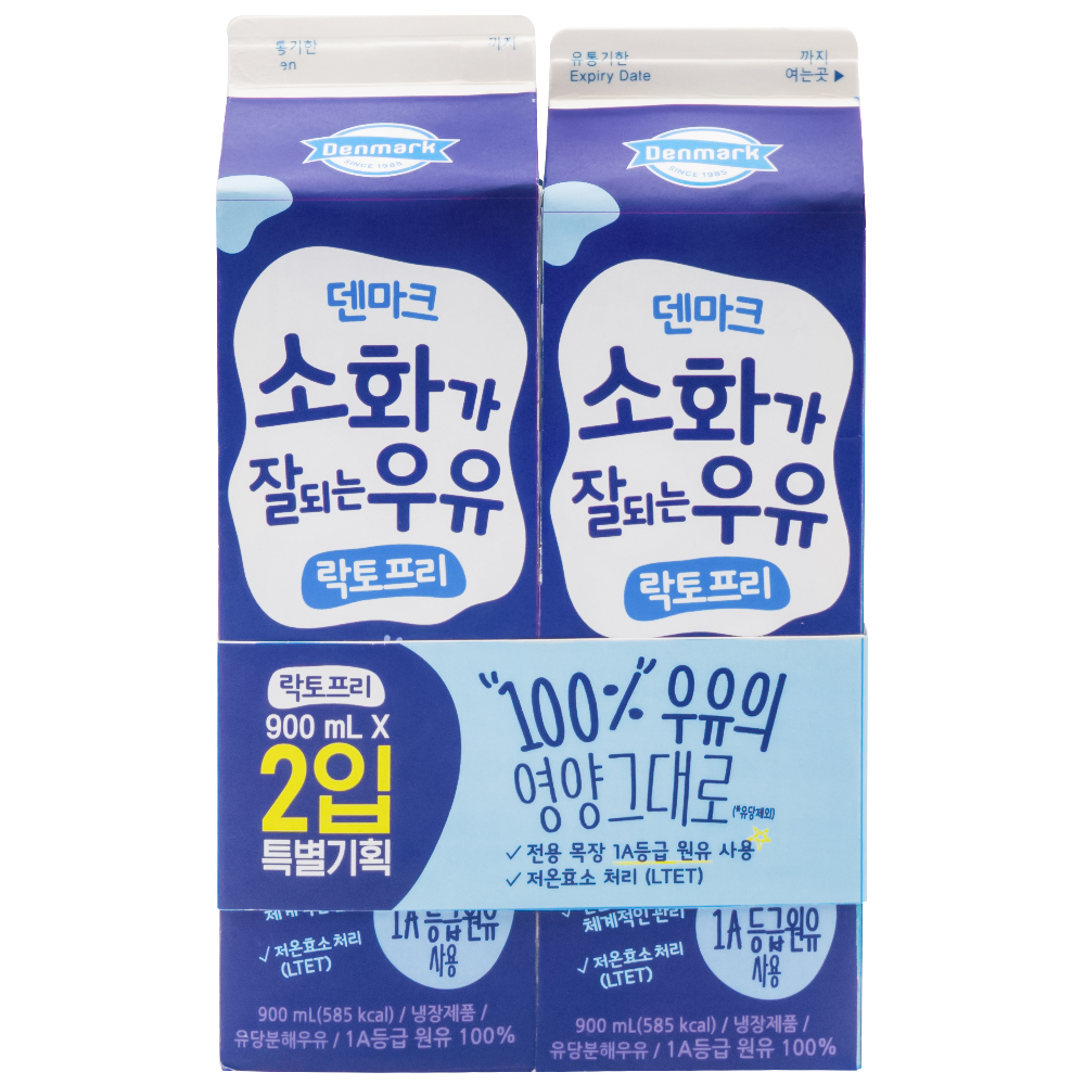 동원)소화가잘되는우유900ml*2 | 배민 장보기∙쇼핑