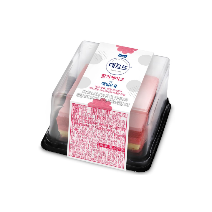매일 데르뜨 딸기케이크 100g 배민 장보기∙쇼핑