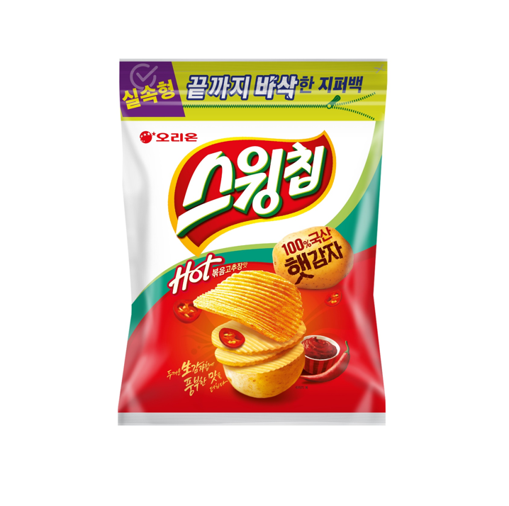 오리온)스윙칩볶음지퍼백244G | 배민 장보기∙쇼핑