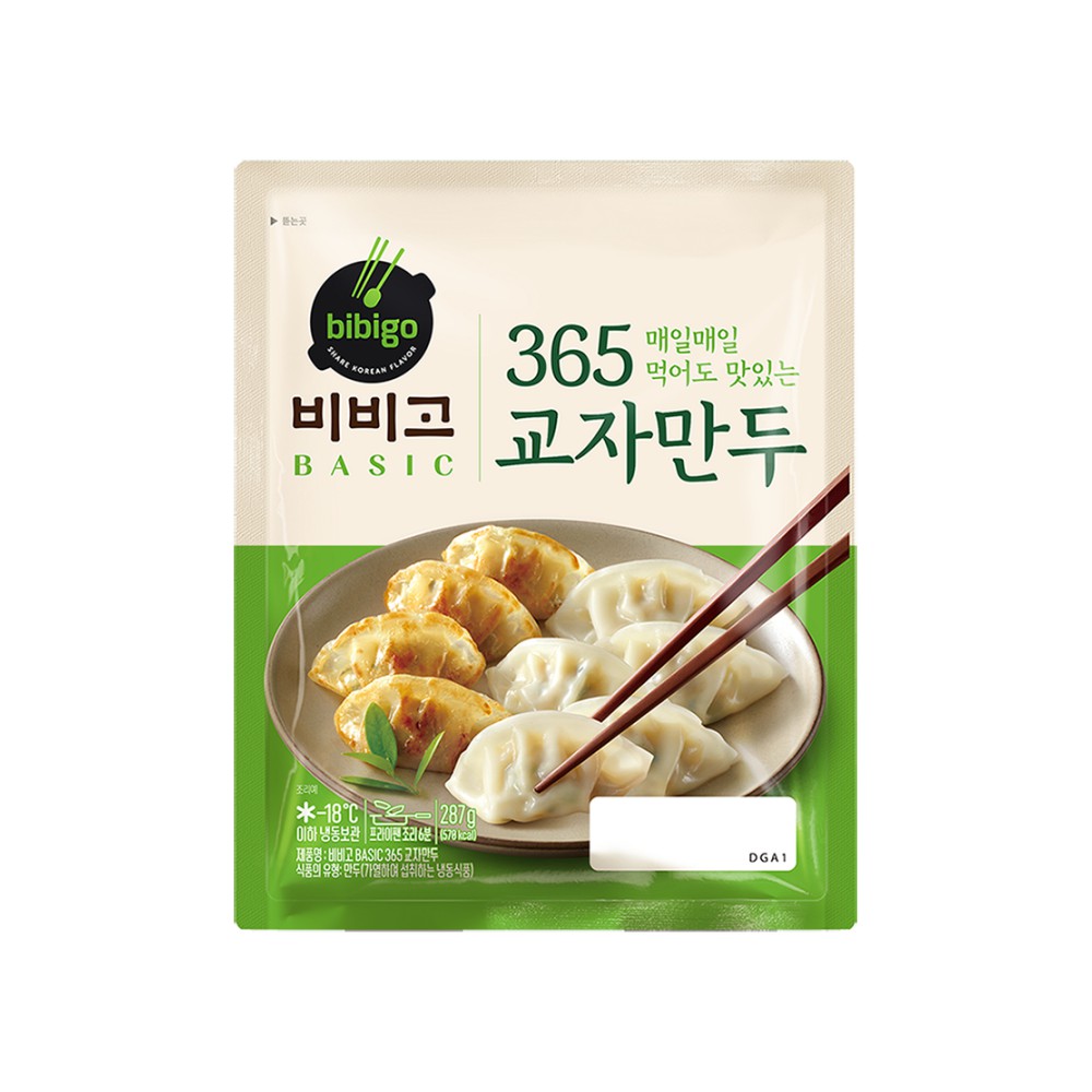 (1+1, 2개묶음)CJ)비비고365교자287g | 배민스토어