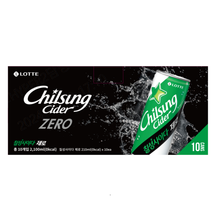 칠성사이다 제로 210ml*10 | 배민 장보기∙쇼핑