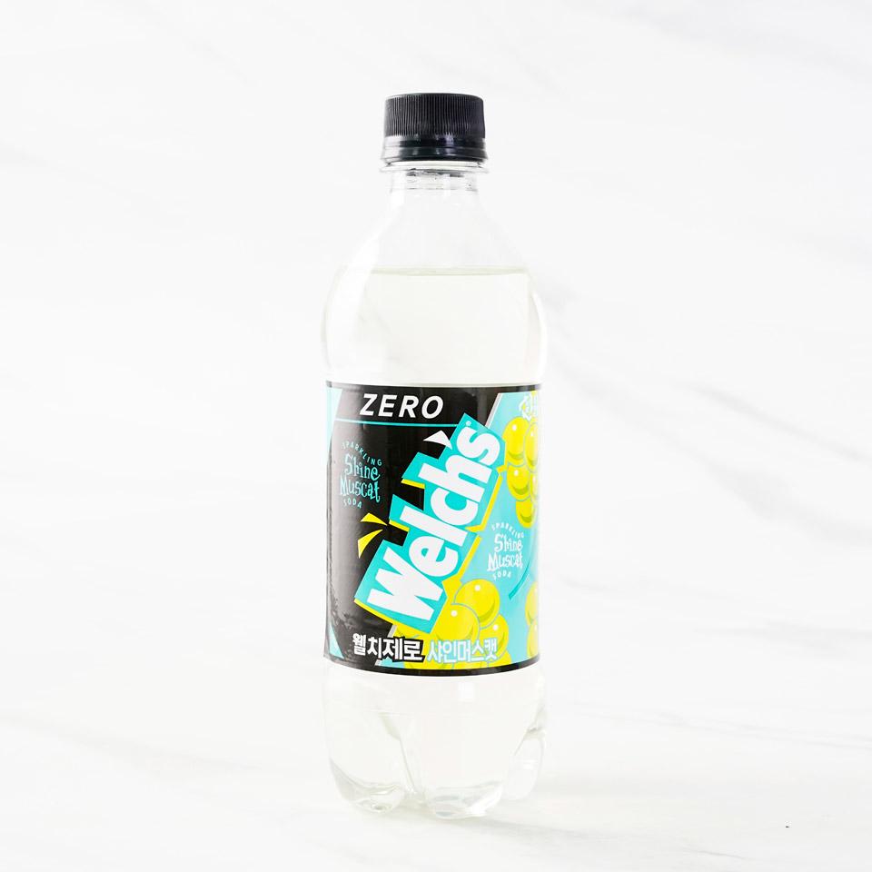 농심 웰치 제로 샤인머스캣 500ml 배민스토어