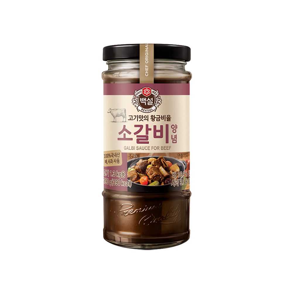 (2+1, 3개묶음)CJ)백설소갈비양념290g | 배민스토어