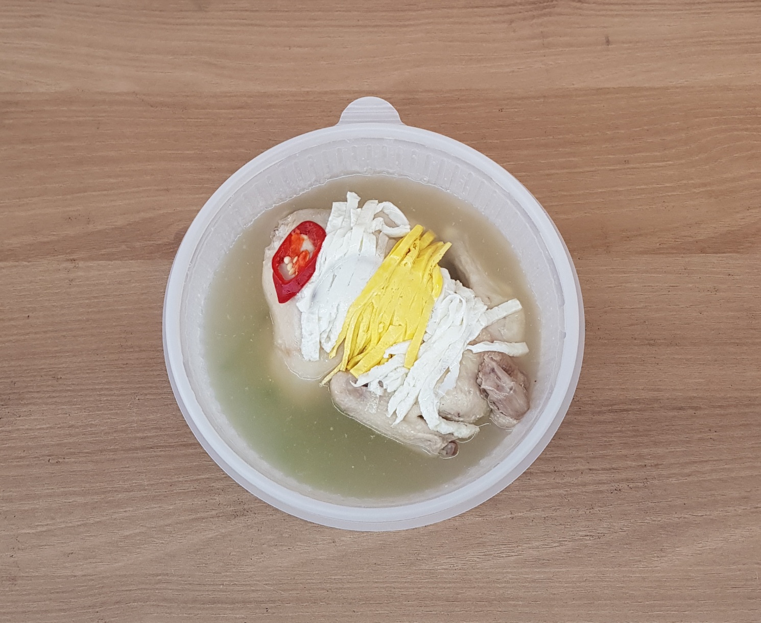 여름보양식 삼계탕 1마리등록반려상품정보제공고시 소비기한 별도표기로 되어있으나 확인불가로 기재필요 배민 장보기∙쇼핑