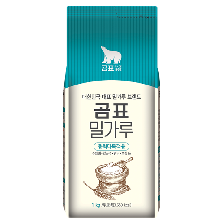 곰표 중력밀가루 1kg 배민 장보기∙쇼핑