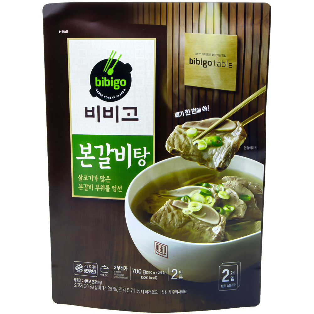 CJ)본갈비탕350g*2입 | 배민 장보기∙쇼핑