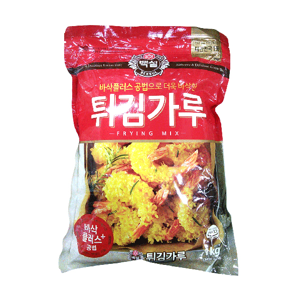 백설튀김가루1kg 배민스토어