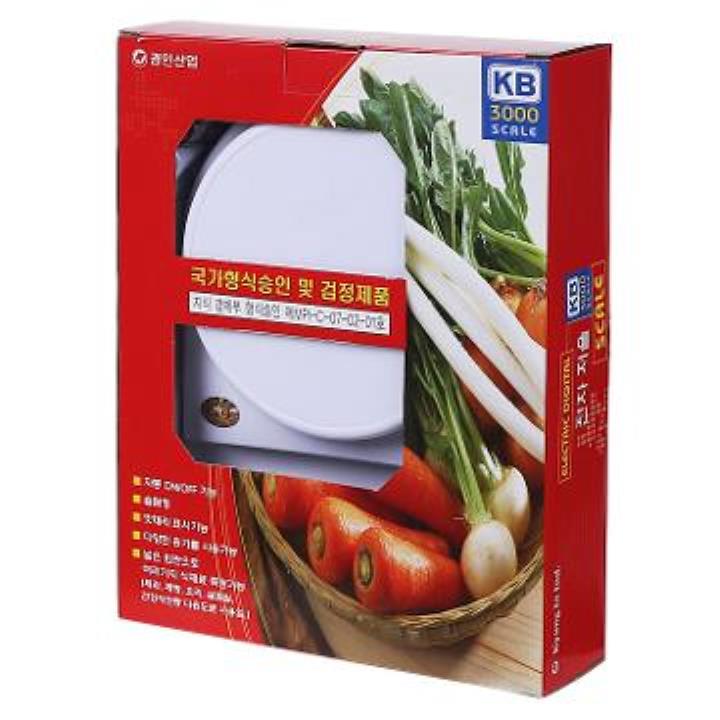 전자저울(KB-3000) 3KG | 배민스토어