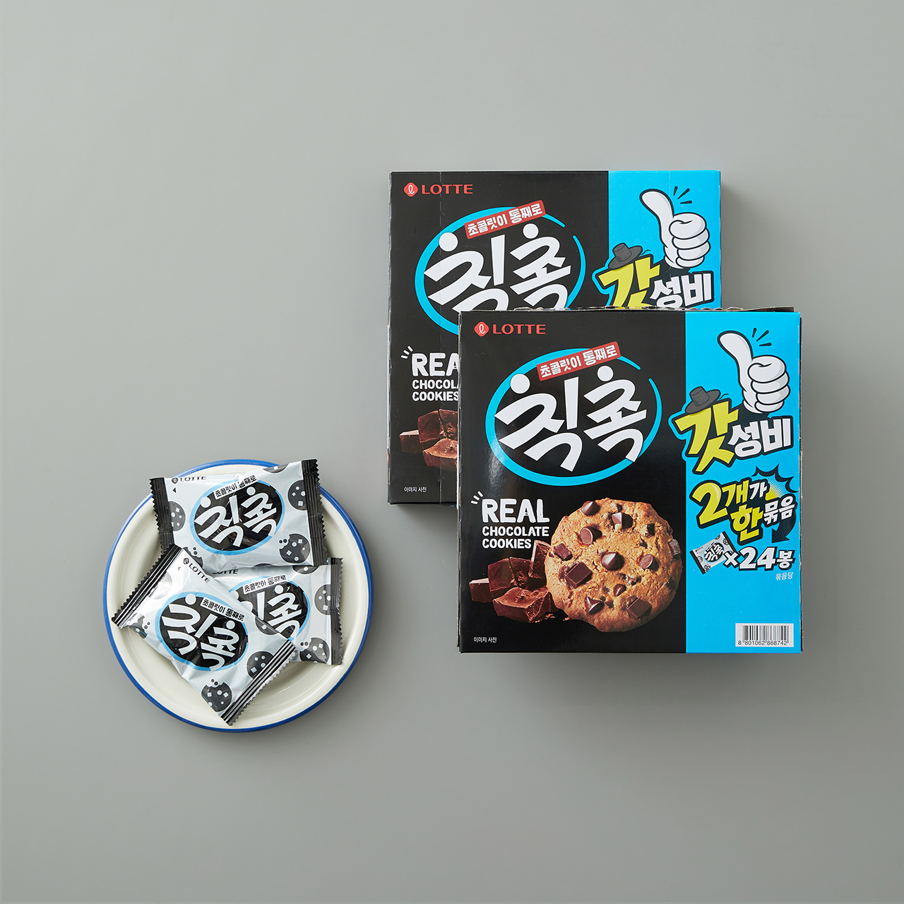 롯데)칙촉 2번들336g | 배민스토어