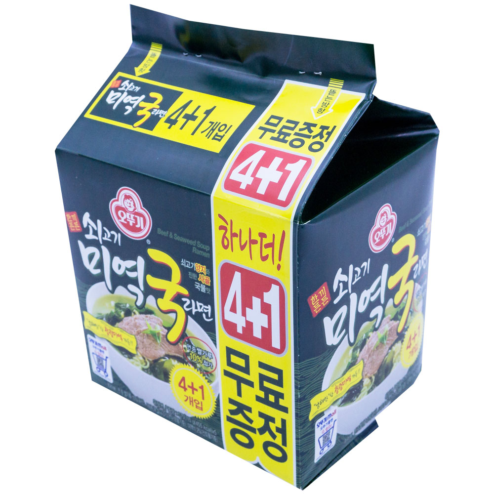 오뚜기)쇠고기미역국라면115g*4입 | 배민 장보기∙쇼핑