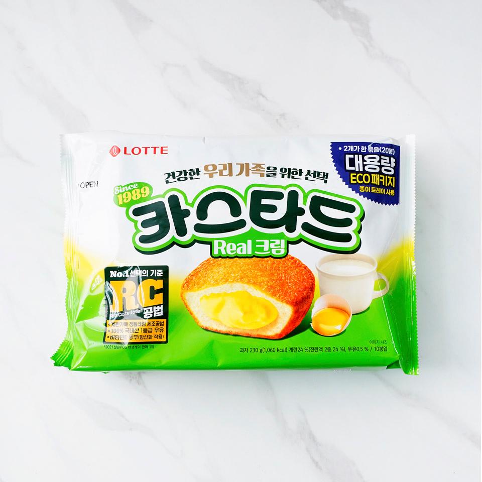 롯데웰푸드 카스타드 리얼크림 기획 460g | 배민스토어
